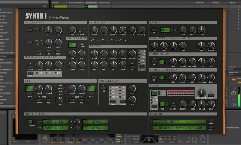 Synth1 – Samuel De Tomasi | UI, Motion & Graphic Design